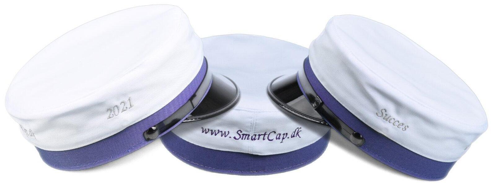 Køb SOSU Assistent Uddannelseshue inkl. 3 broderinger - Tilbud: 1.049,00,-