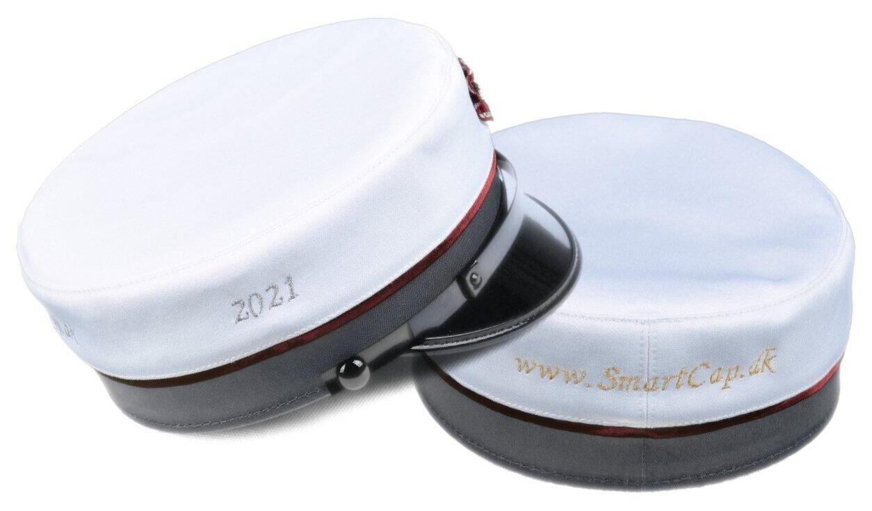 Køb EUX uddannelseshue Inkl. 2 broderinger - Tilbud: 949,00,-